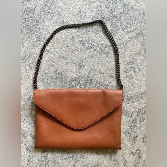 J. Crew | Bags | J Crew Small Leather Bag | Poshmark